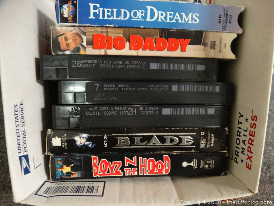 The Difference Auction Storage Treasure Auction House Click Here To Open Auction Item Vhs