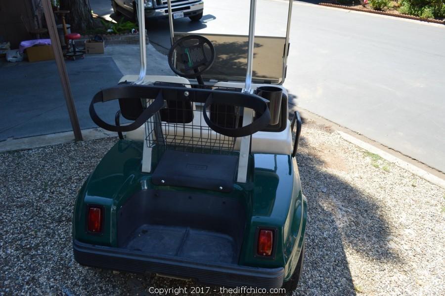 The Difference - Auction: 1999 Club Car Hunter Green Golf Cart ITEM ...